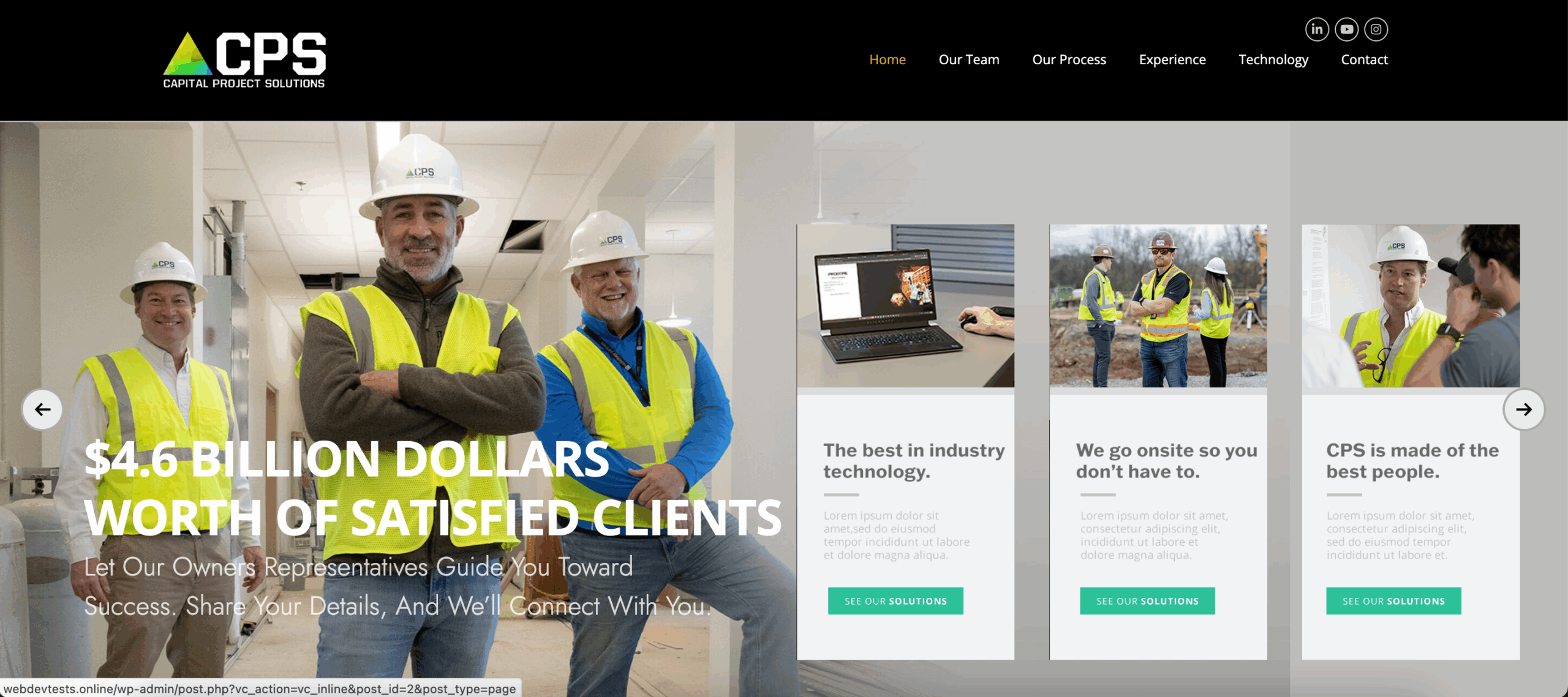 In Memory of Dick Darr - Capital Project Solutions
